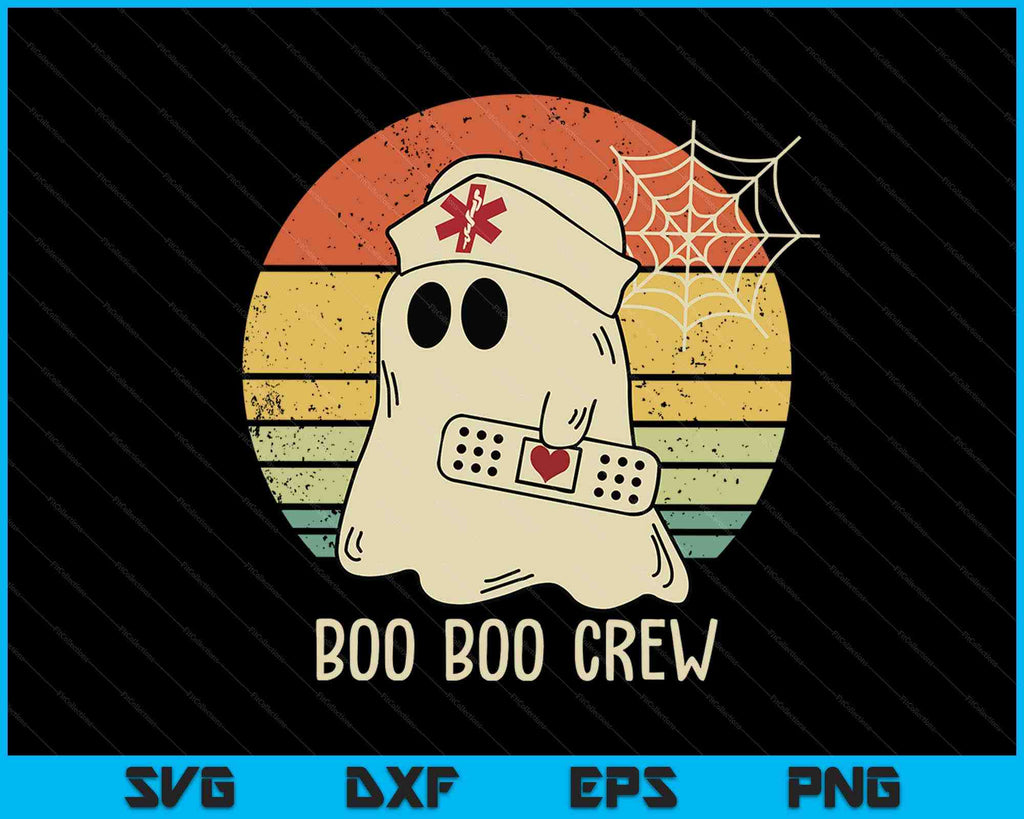 Boo Boo Crew Nurse Shirts Halloween Nurse SVG PNG Files – creativeusarts