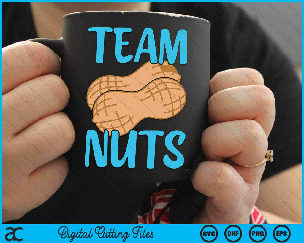Gender Reveal Team Nuts Boy Matching Family Baby Party SVG PNG Files – creativeusarts