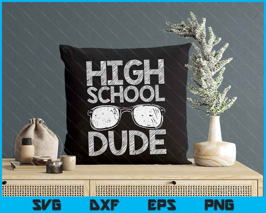 High school Dude First Day Of Preschool Gift Back To School SVG Files ...