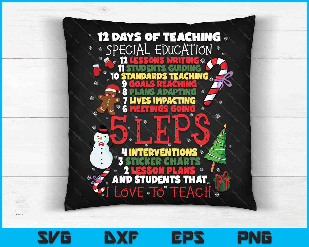 SPED School Funny Special Education Teacher Gift SVG Cutting Files ...