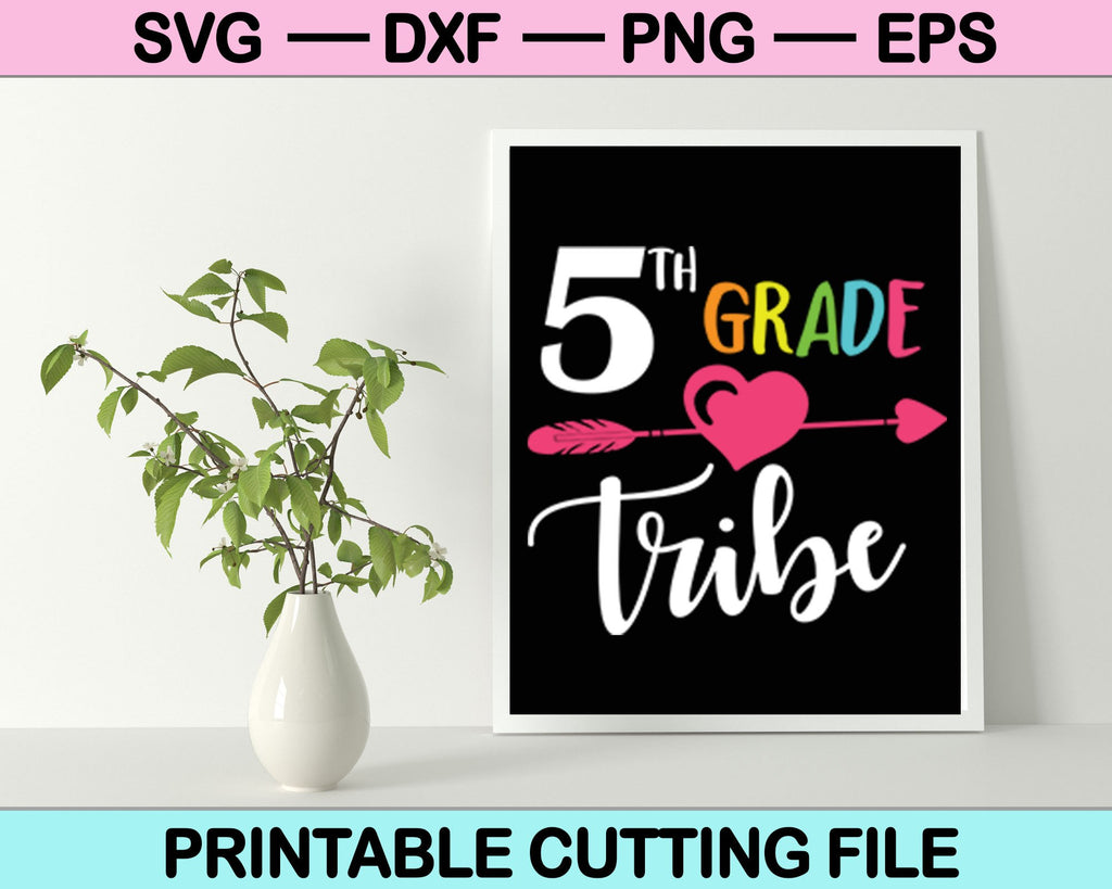 5th Grade Tribe SVG Files – creativeusarts