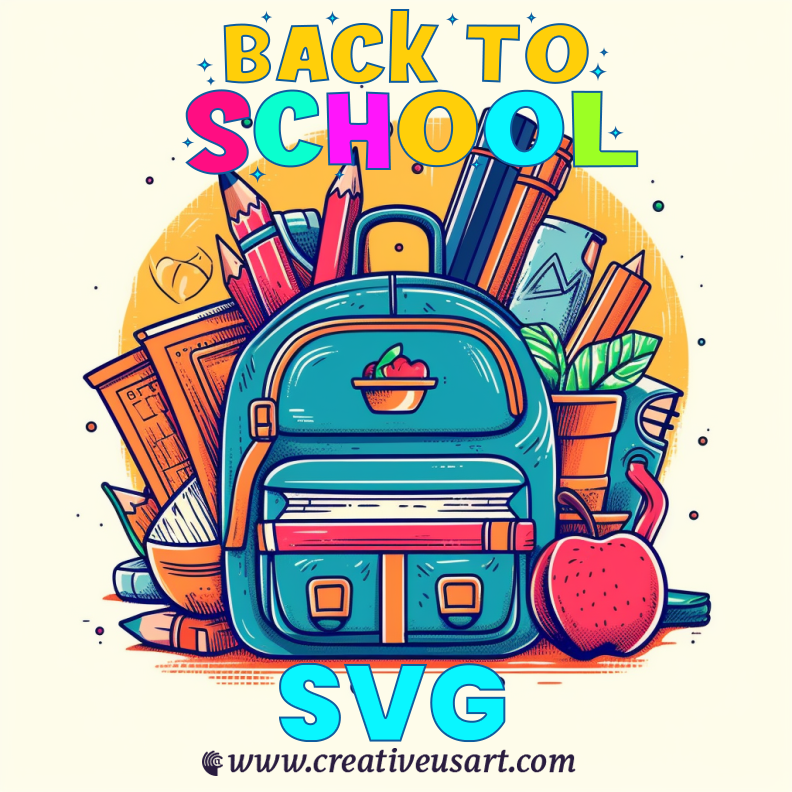 Back to School SVG – creativeusarts