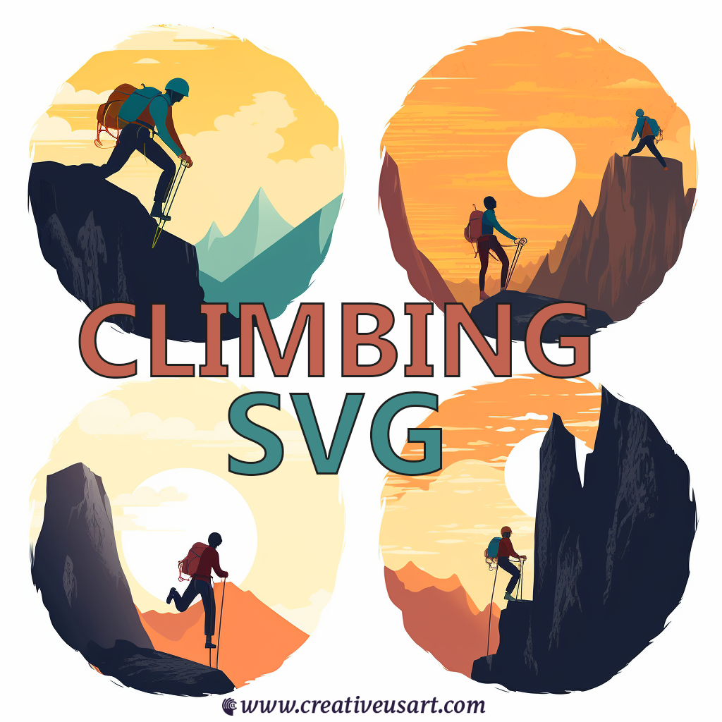 Climbing SVG – creativeusarts
