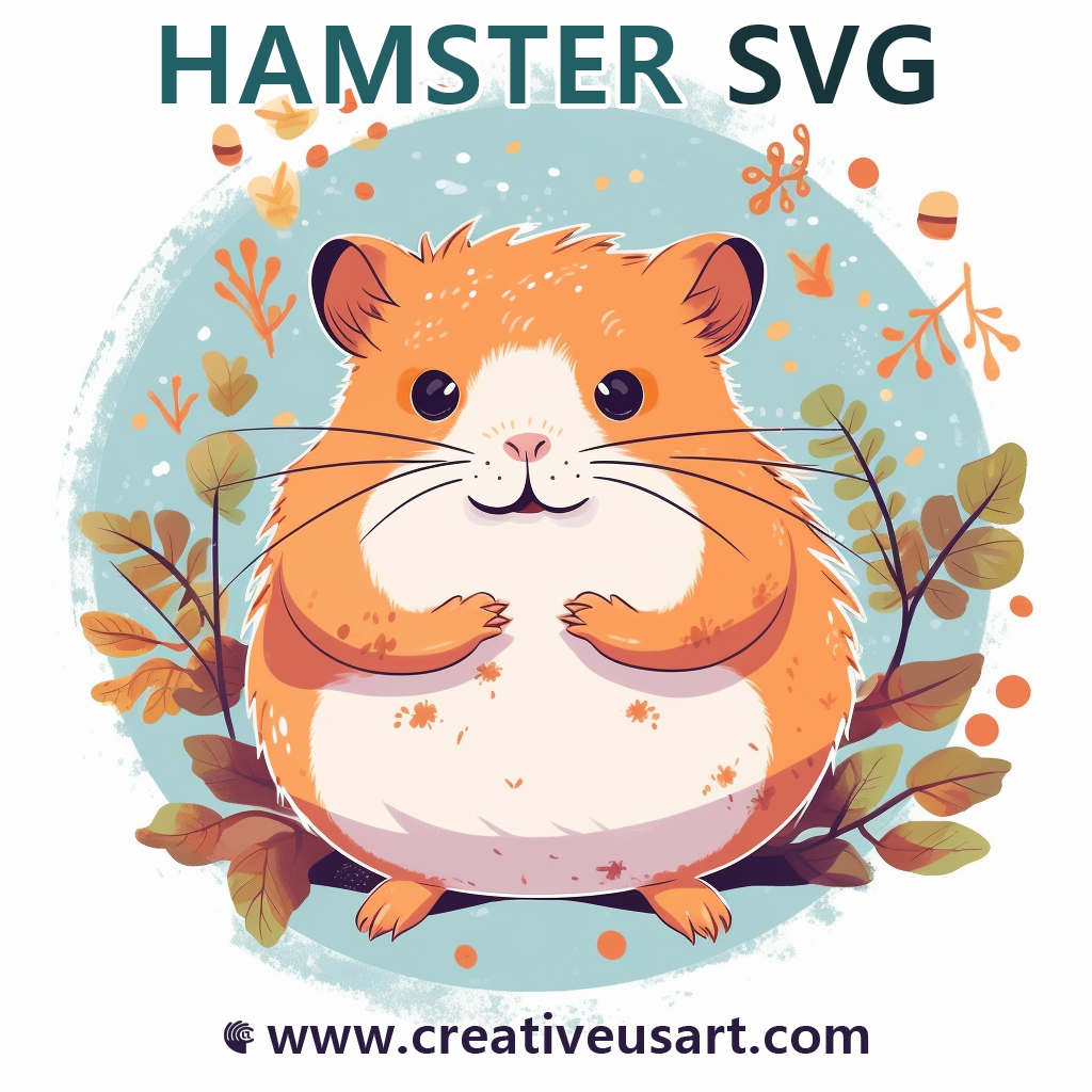 Hamster SVG – creativeusarts