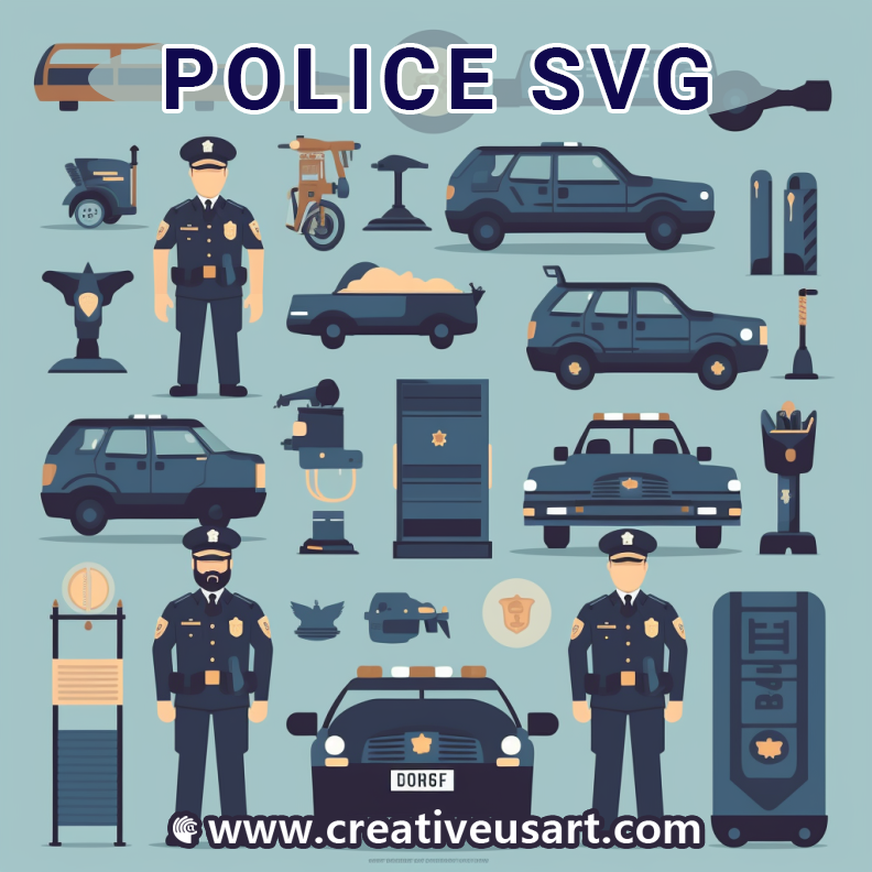 Police SVG – creativeusarts