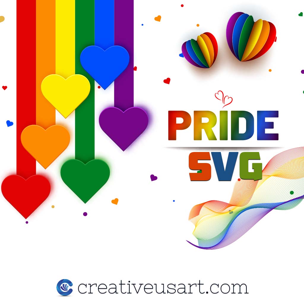Pride SVG – creativeusarts
