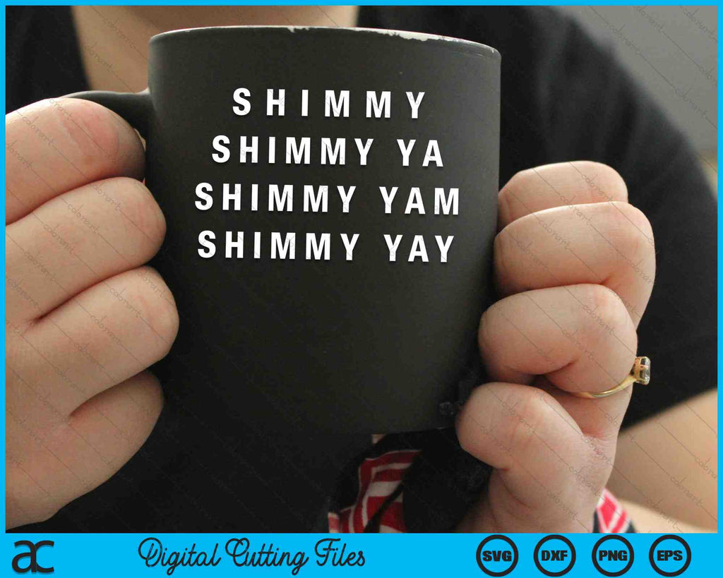 90s Hip Hop Old School Street Wear Shimmy Shimmy Ya SVG PNG Files ...