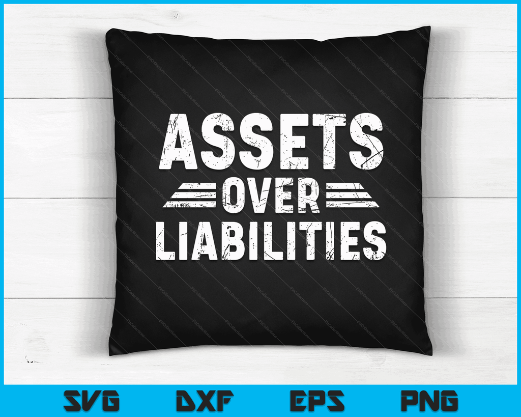 Assets Over Liabilities Accountant SVG PNG Digital Printable Files ...