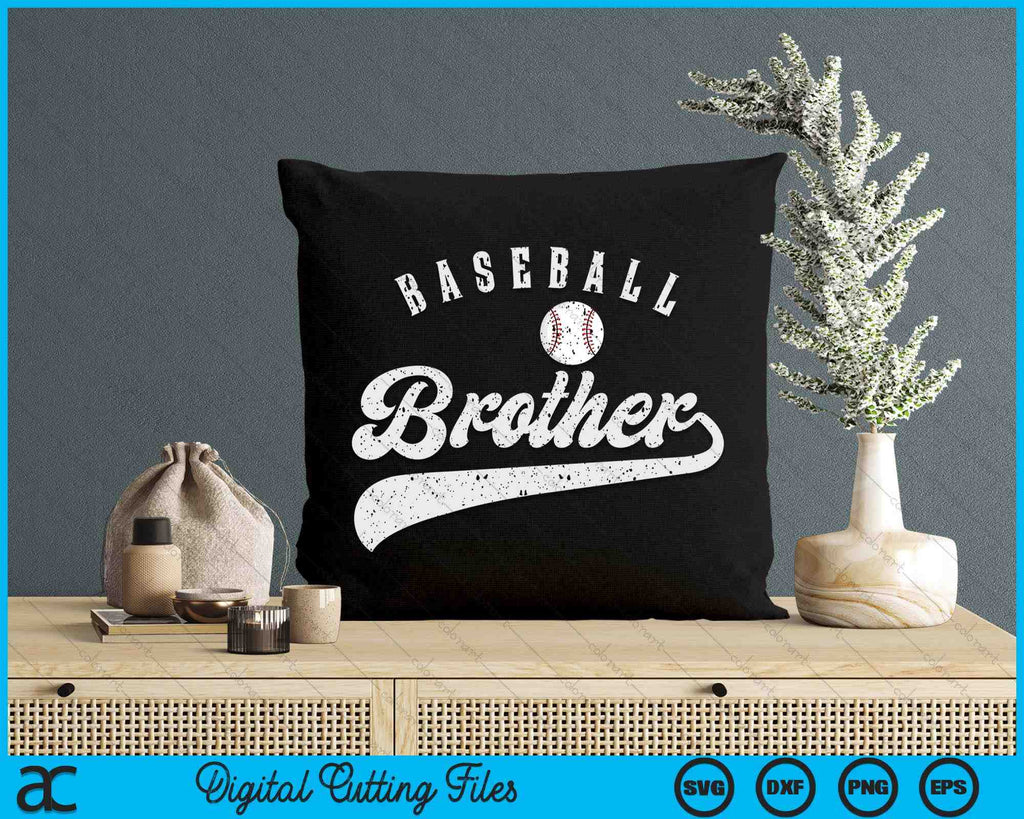 Baseball Brother SVG PNG Digital Printable Files – creativeusarts