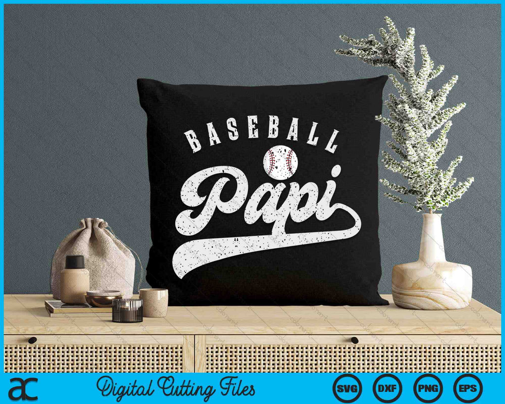 Baseball Papi SVG PNG Digital Printable Files – creativeusarts
