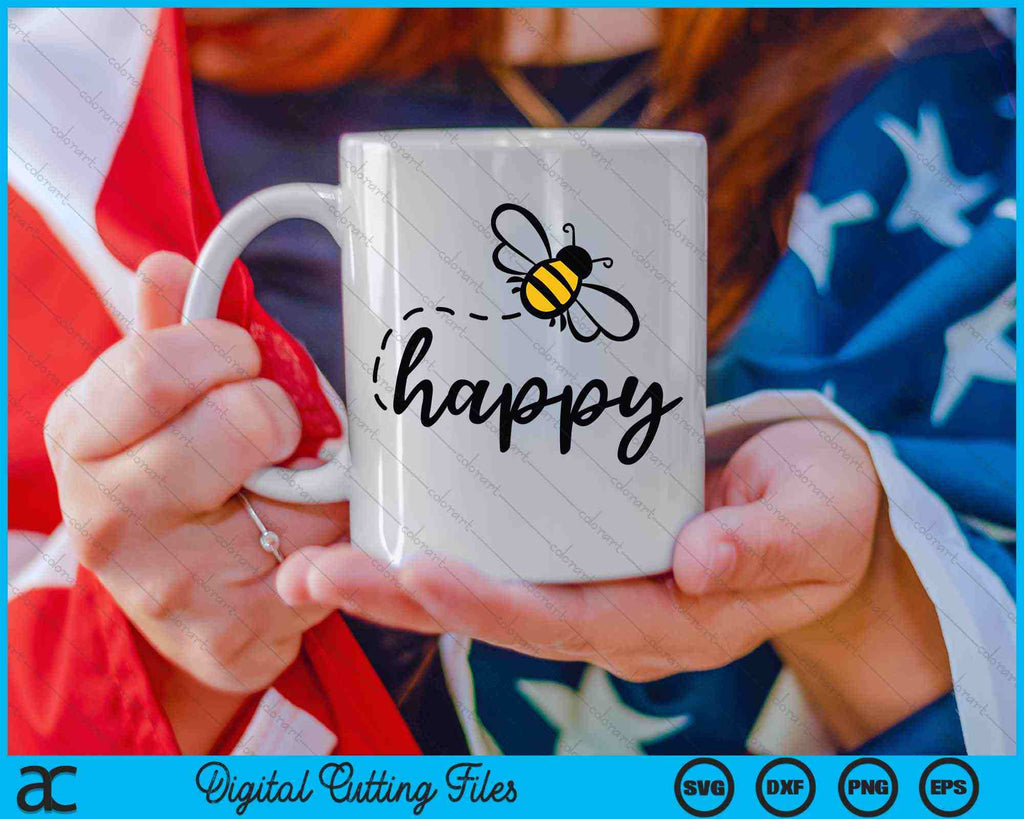 Be Happy Be Kind Inspirational SVG PNG Digital Cutting Files ...