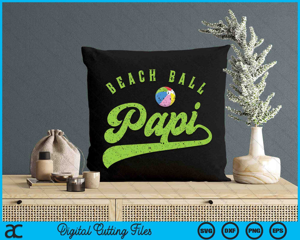 Beach Ball Papi SVG PNG Digital Cutting Files – creativeusarts