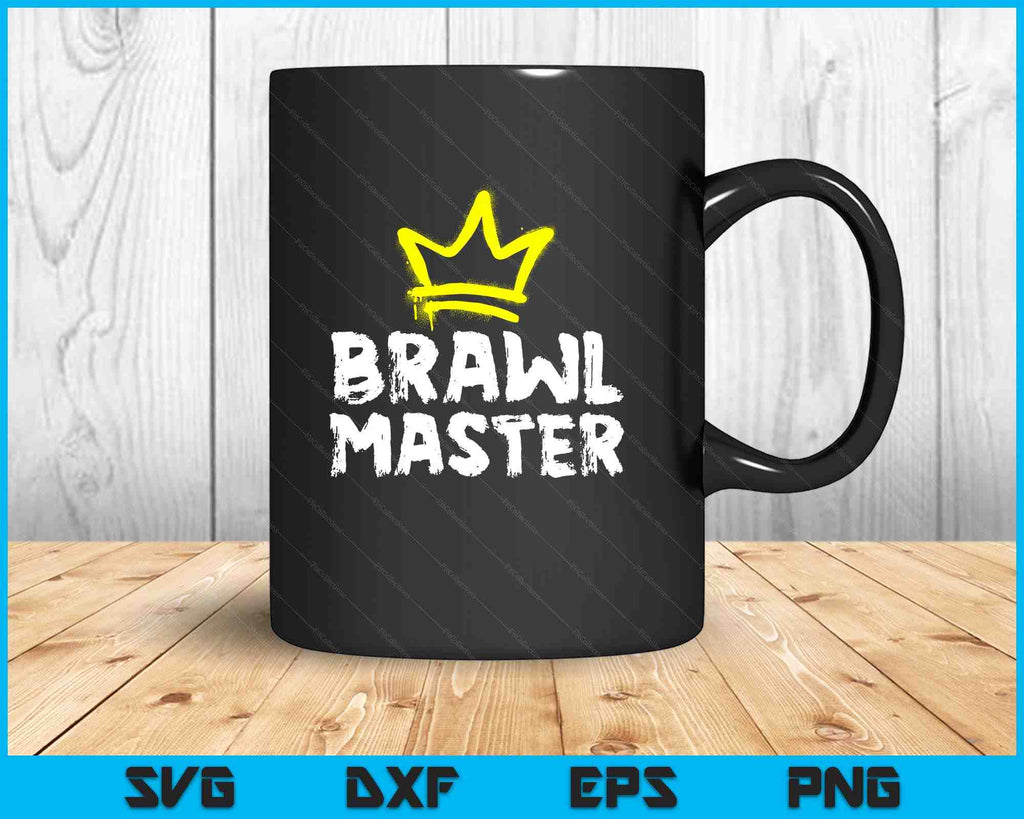 Brawl Master Gamer Gaming Brawler Brawl SVG PNG Digital Printable File ...