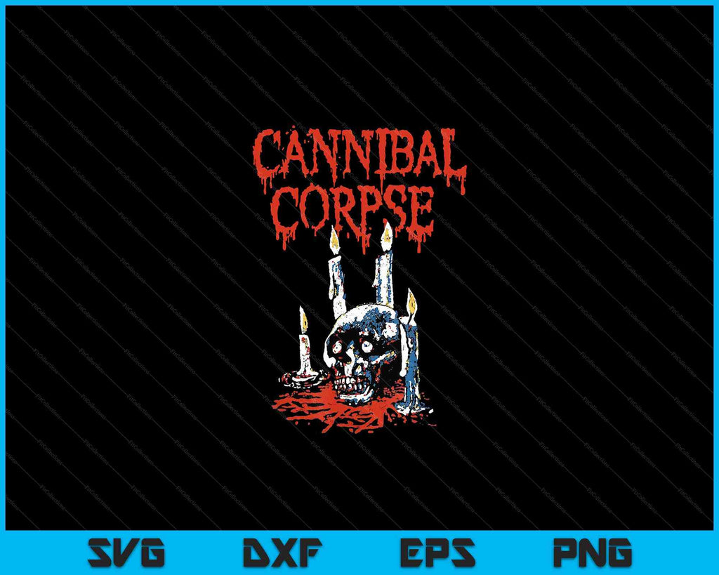 Cannibal Corpse Official Merchandise Ritual Candles SVG PNG Files ...