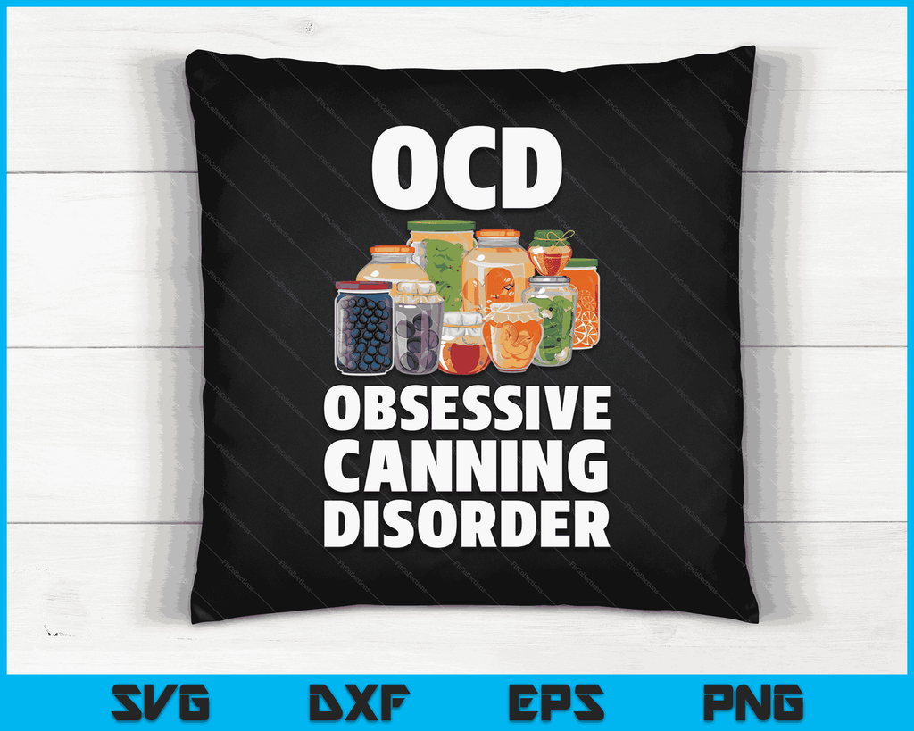 Canning Season Gift Jar Pickling Gardener SVG Digital Cutting Files ...