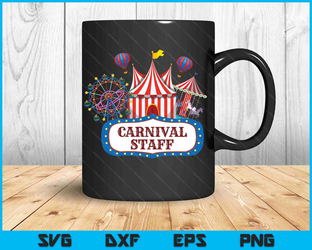 Carnival Staff for Circus Event Staff & Ringmaster Lover SVG Files ...
