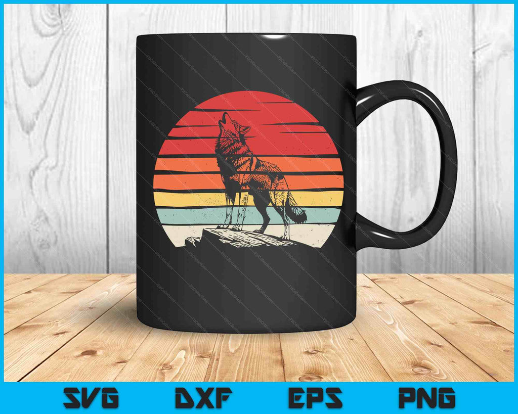 Catch Some Rays Vintage Retro Coyote SVG PNG Digital Printable Files ...