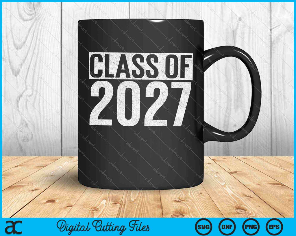 Class Of 2027 T-Shirt Senior 2027 Graduation SVG PNG Files – creativeusarts