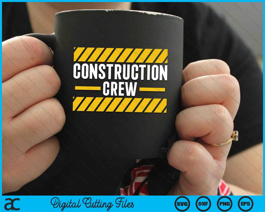 Construction Crew & Highway Worker SVG PNG Cutting Printable Files ...