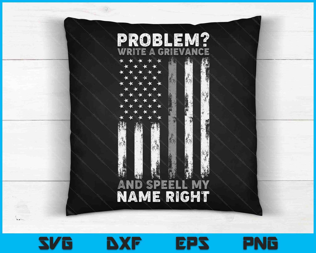 Correctional Officer Problem Spell My Name Thin Silver Line SVG Files ...