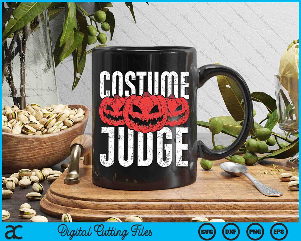 Costume Judge Halloween Apparel Funny Halloween SVG PNG Cutting File ...