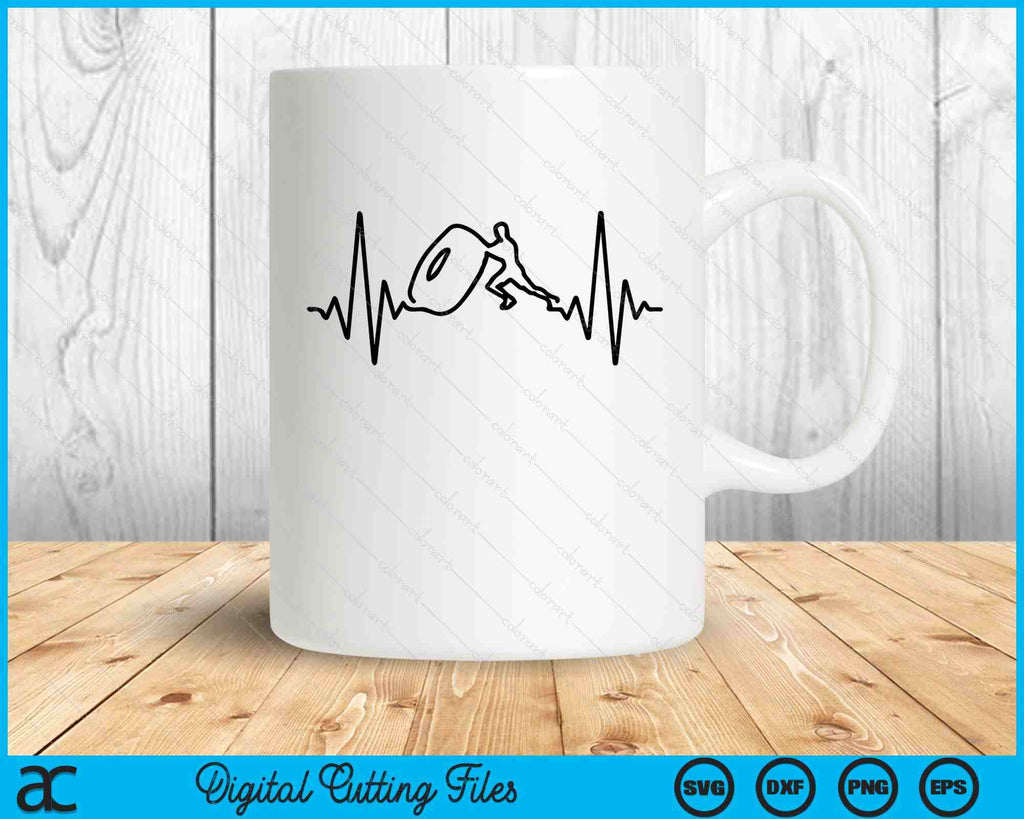 Crossfit Heart Beat Electrocardiogram Pulse Gym Lover SVG PNG Files ...
