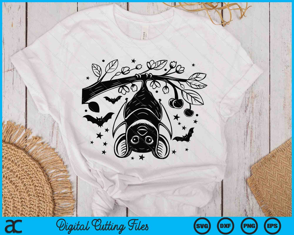 Cute Bat Kawaii Halloween Baby Bat SVG PNG Digital Printable Files ...