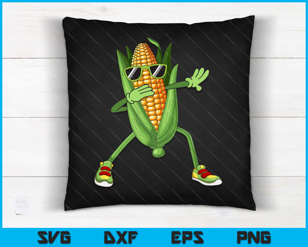 Dabbing Corn Cob Dancing Corn Farm Farmer SVG Digital Cutting Files ...