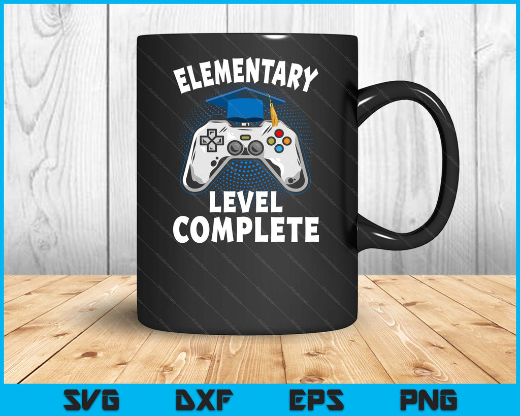 Elementary Level Complete Gamer Class Of 2024 Graduation SVG PNG File ...