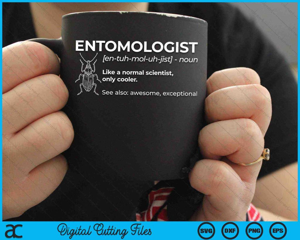 Entomologist Definition Entomology Insect Collector SVG PNG Files ...