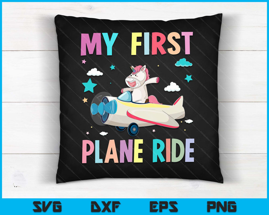 First Time Flying My First Airplane Ride Boys Girls SVG Cutting Files ...