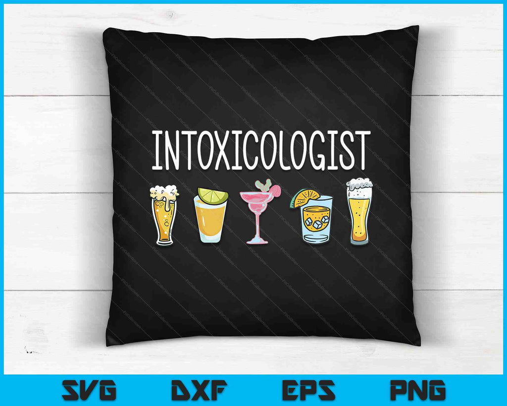 Bartender Drinks For Women Intoxicologist Bartending SVG Cutting Files ...