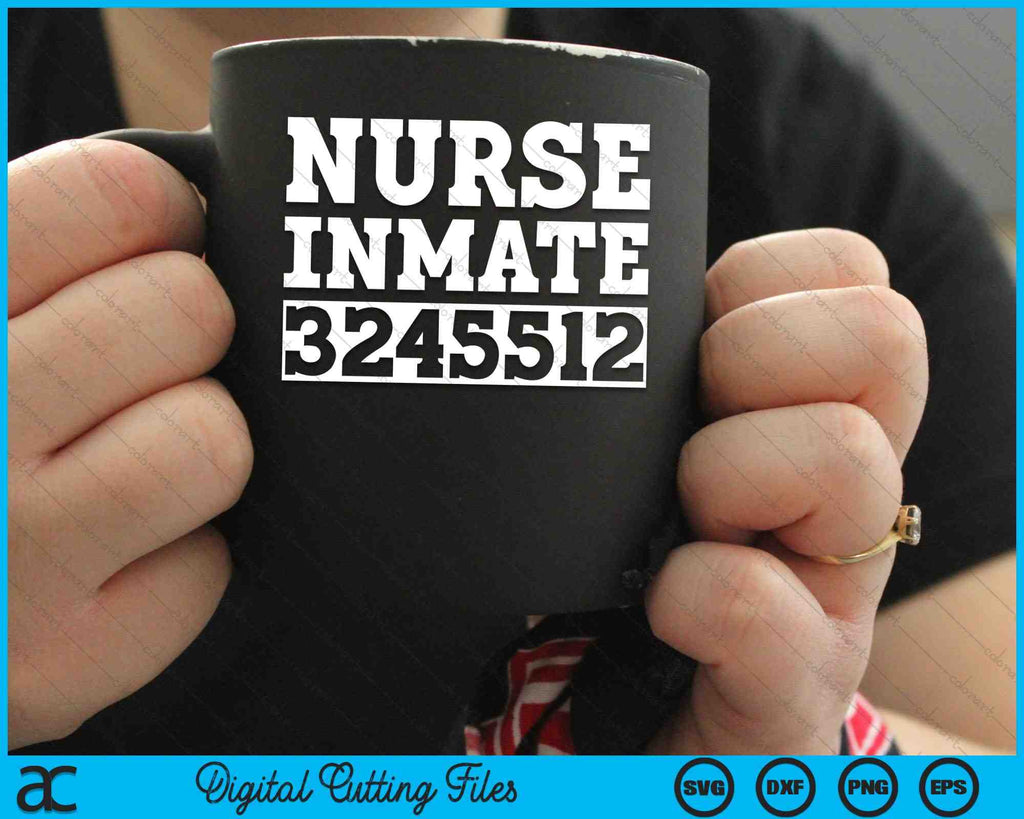 Nurse Prisoner Jail Costume Nurse Inmate 3245512 SVG PNG Files ...