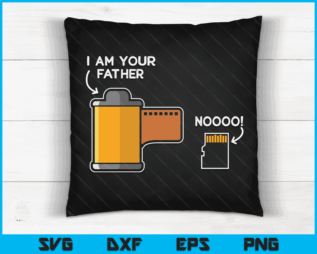 Funny Photography Gift Design Film Father of SD Card SVG Cutting Files ...