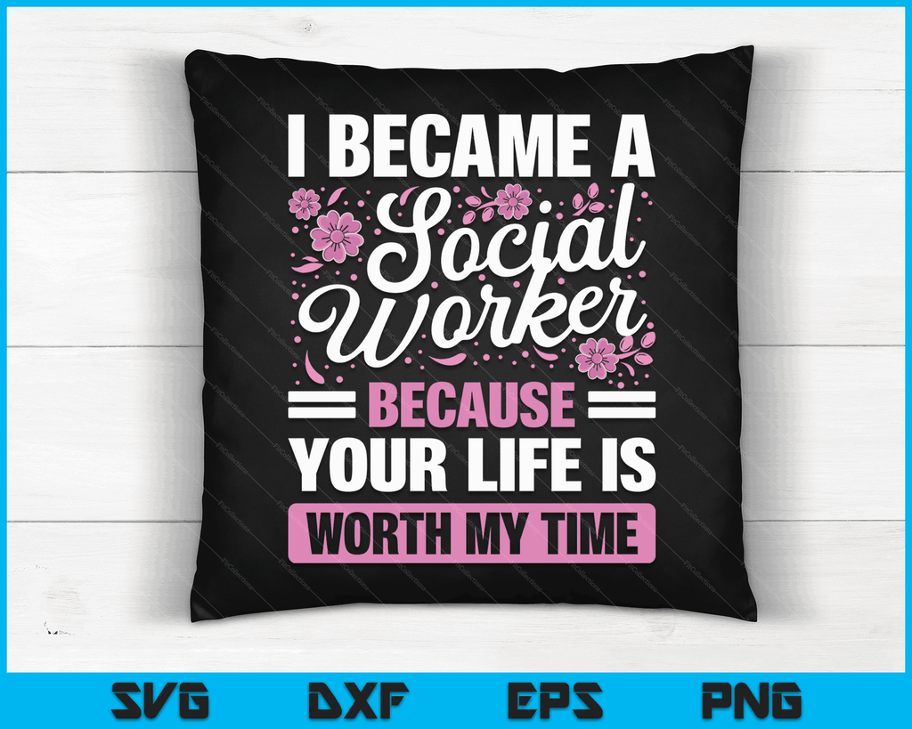 Funny Social Worker Design For Men Women Social Work Service SVG Files ...