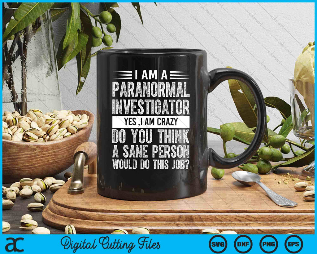 Ghost Hunter Ghost Hunting Paranormal Investigator SVG PNG Files ...