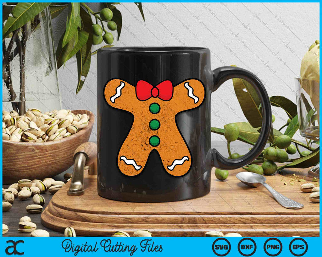 Gingerbread Man Body Costume Halloween SVG PNG Digital Cutting File ...