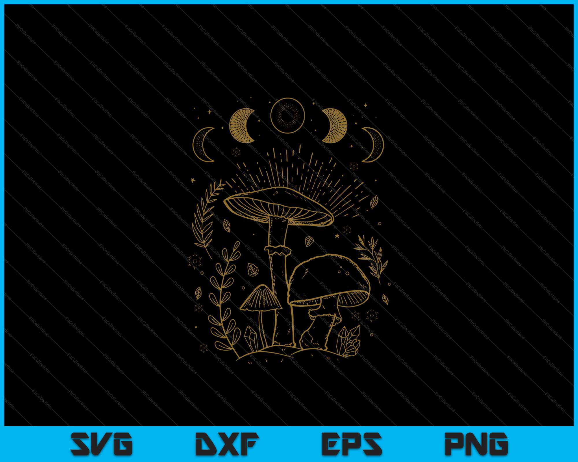 Goblincore Aesthetic Dark Academia Cottagecore Mushroom SVG PNG Files ...