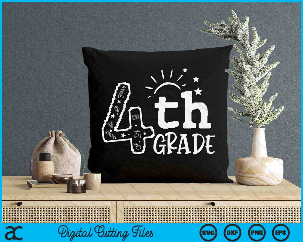 Going To 4th Grade Teacher Squad SVG PNG Digital Cutting Files ...