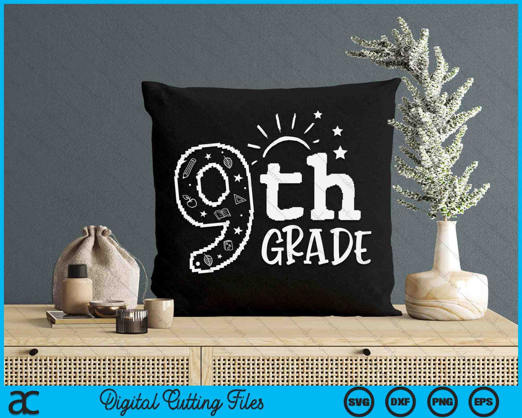 Going To 9th Grade Teacher Squad SVG PNG Digital Cutting Files ...