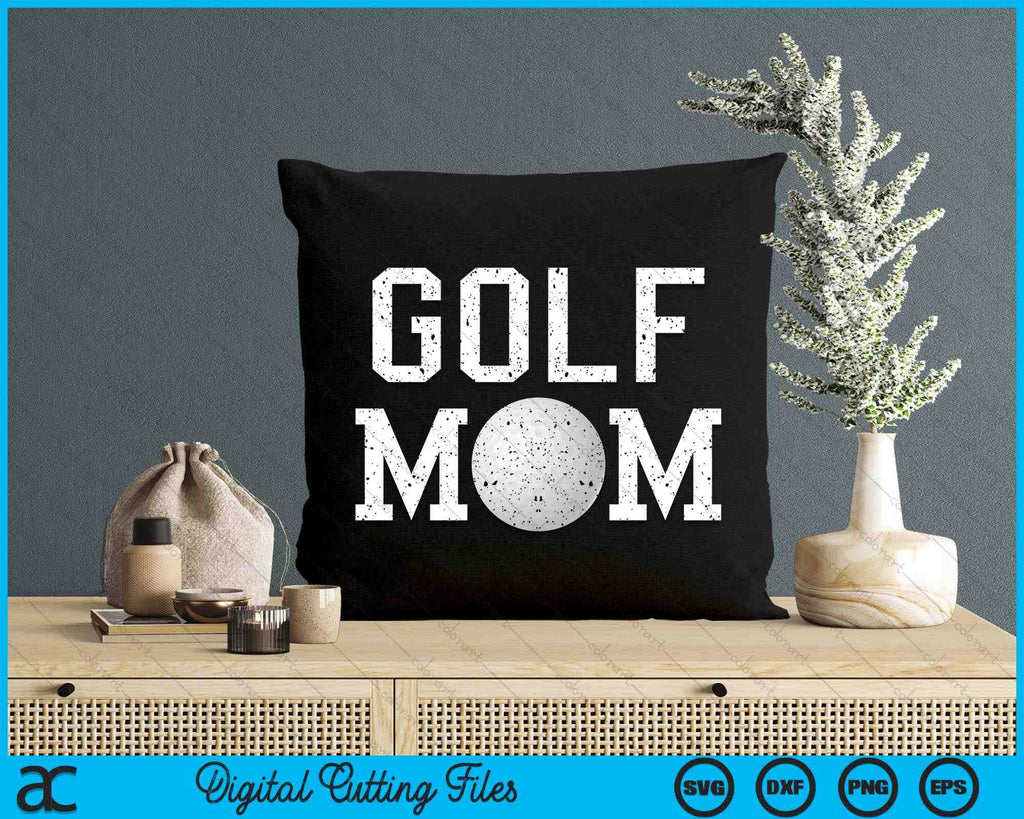Golf Mama Clothing Retro Vintage Golf Mom SVG Cutting Printable Files ...
