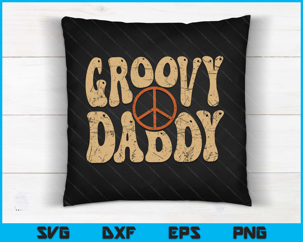 Groovy Daddy 70s Aesthetic Nostalgia 1970's Retro SVG Digital Files ...