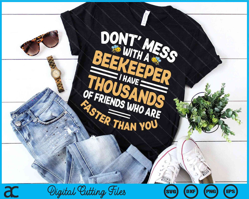 Hilarious Beekeeper SVG PNG Cutting Printable Files – creativeusarts