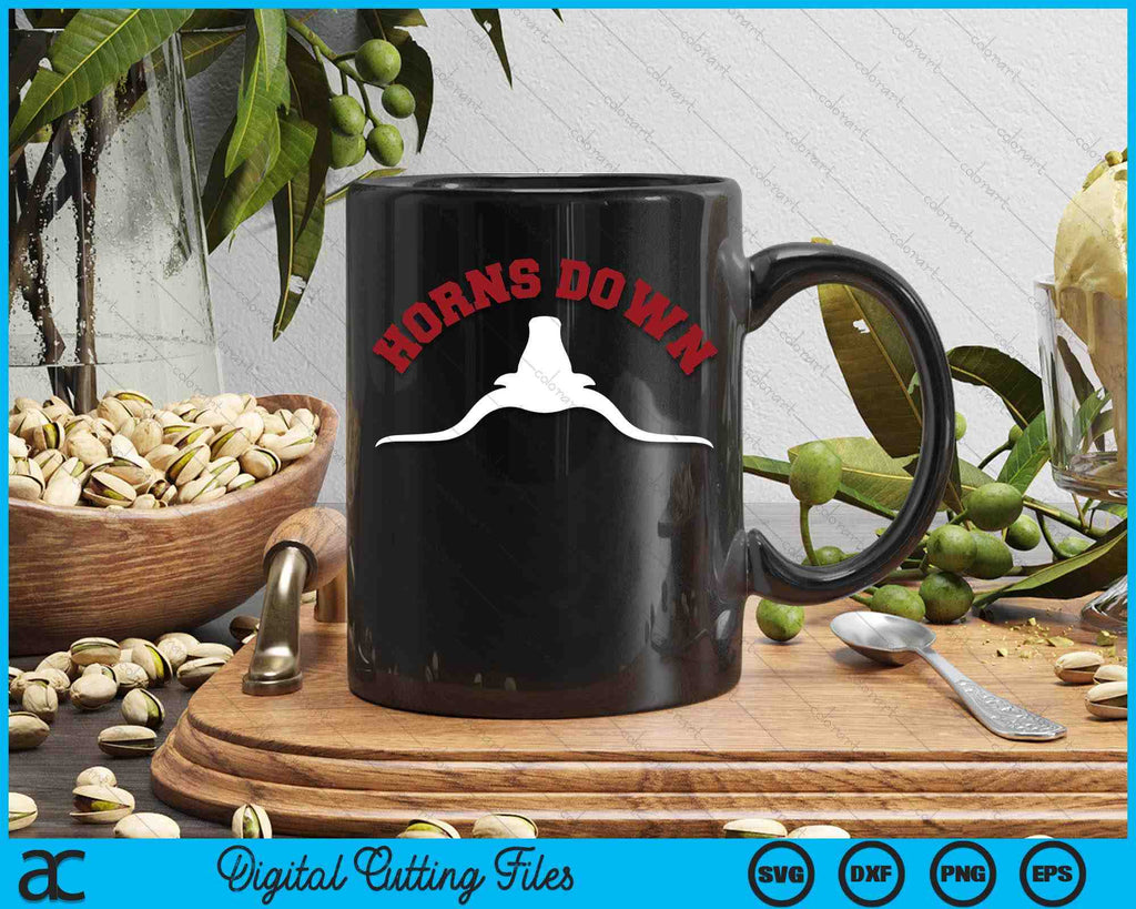 Horns Down Horns Down Texas Tuck Fexas SVG PNG Digital Printable Files ...