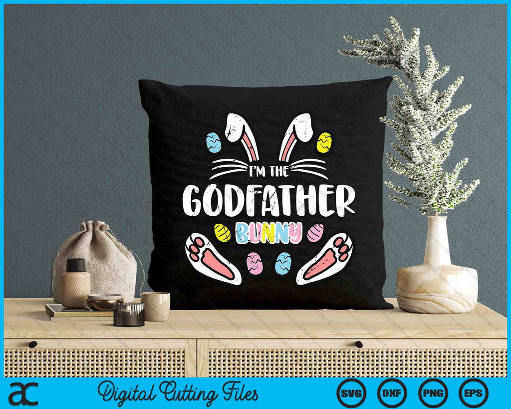 I'm The Godfather Bunny Rabbit Easter SVG PNG Digital Cutting Files ...