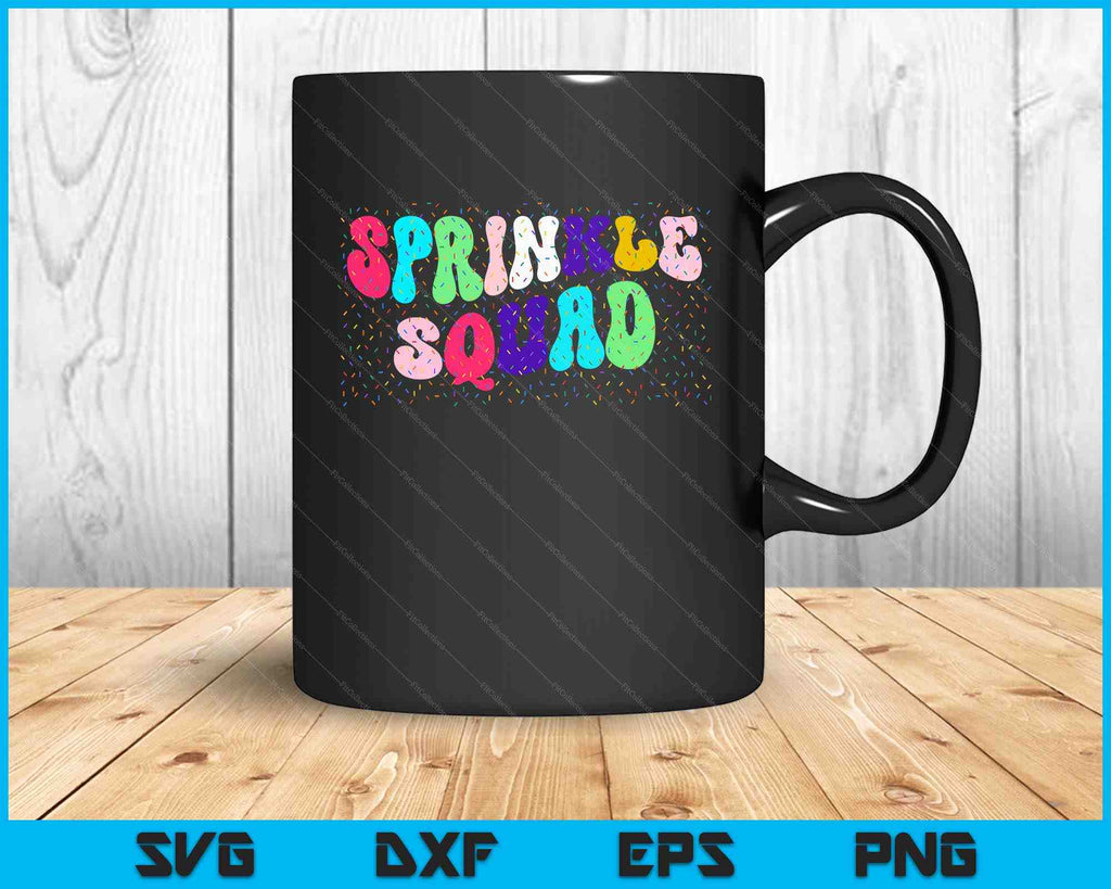 Ice Cream Sprinkle Sprinkle Squad SVG PNG Digital Printable Files ...