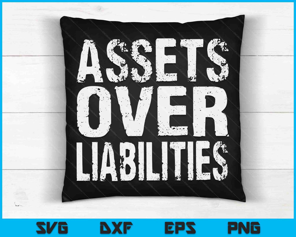Investor Stocks Flipping Houses Assets Over Liabilities SVG Files ...