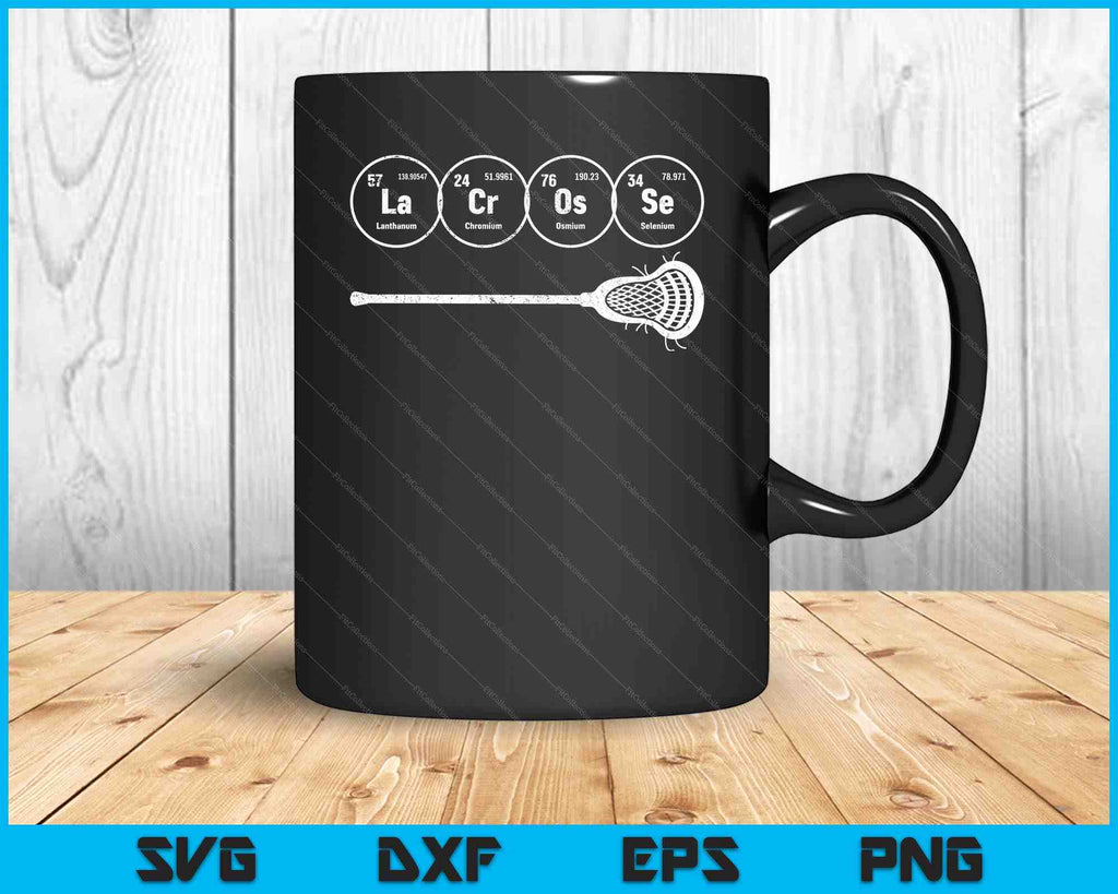 Lacrosse periodiek systeem der elementen chemie SVG PNG-bestanden ...