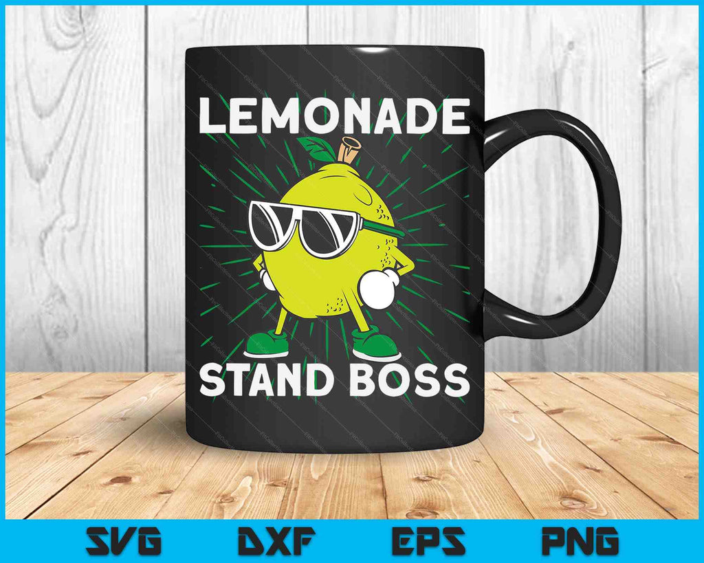 Lemonade Crew Lemonade Stand Boss SVG PNG Digital Cutting Files ...