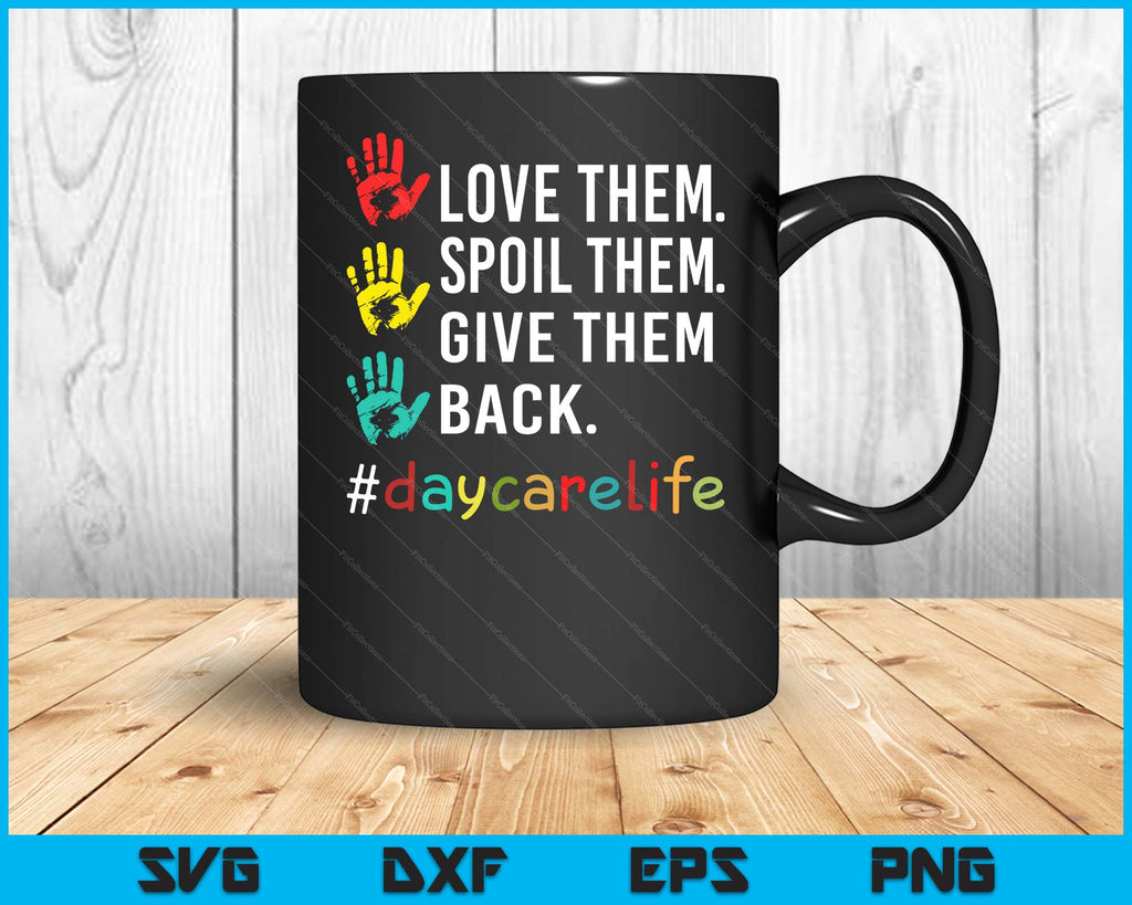 Love Daycare Provider Childcare Funny Teacher Appreciation SVG PNG ...